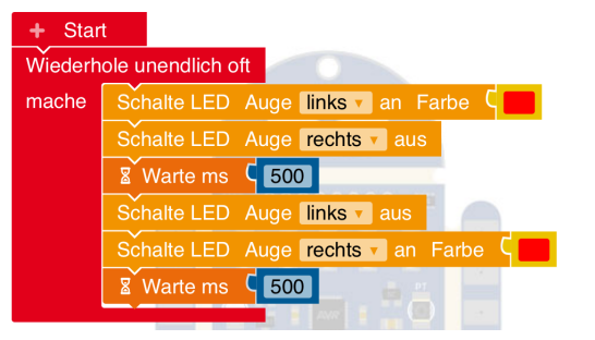 Abschnitt: LEDs | BOB3 – Spannung und Spaß beim Coding | Webakademie
