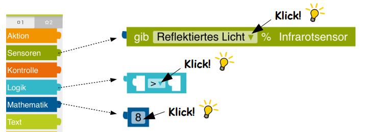 Abschnitt: Sensoren | BOB3 – Spannung und Spaß beim Coding | Webakademie