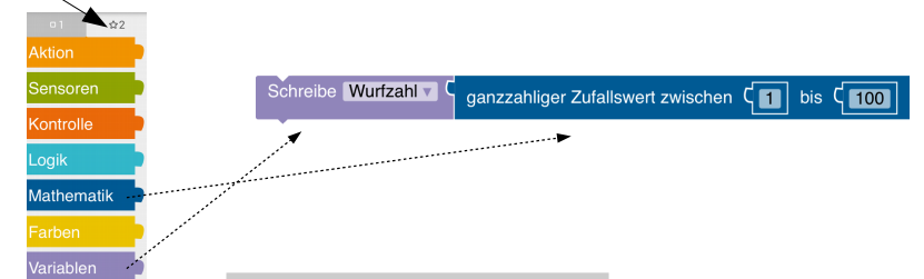 Abschnitt: Würfel | BOB3 – Spannung und Spaß beim Coding | Webakademie